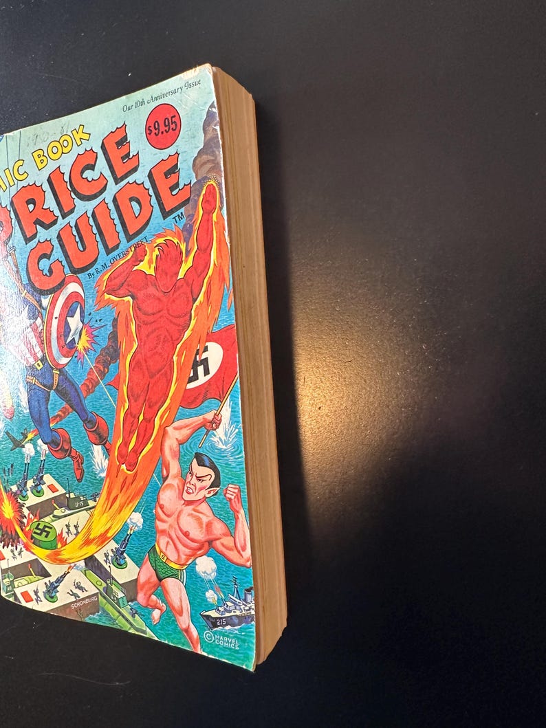 Vintage Comic Book Collectible - Overstreets Price Guide Timely Comics ...