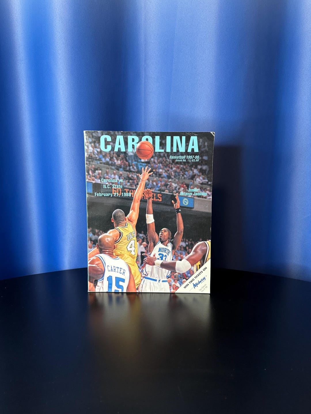 Carolina Magazine (1997-98) - UNC Tar Heels - Vince Carter, Antawn ...