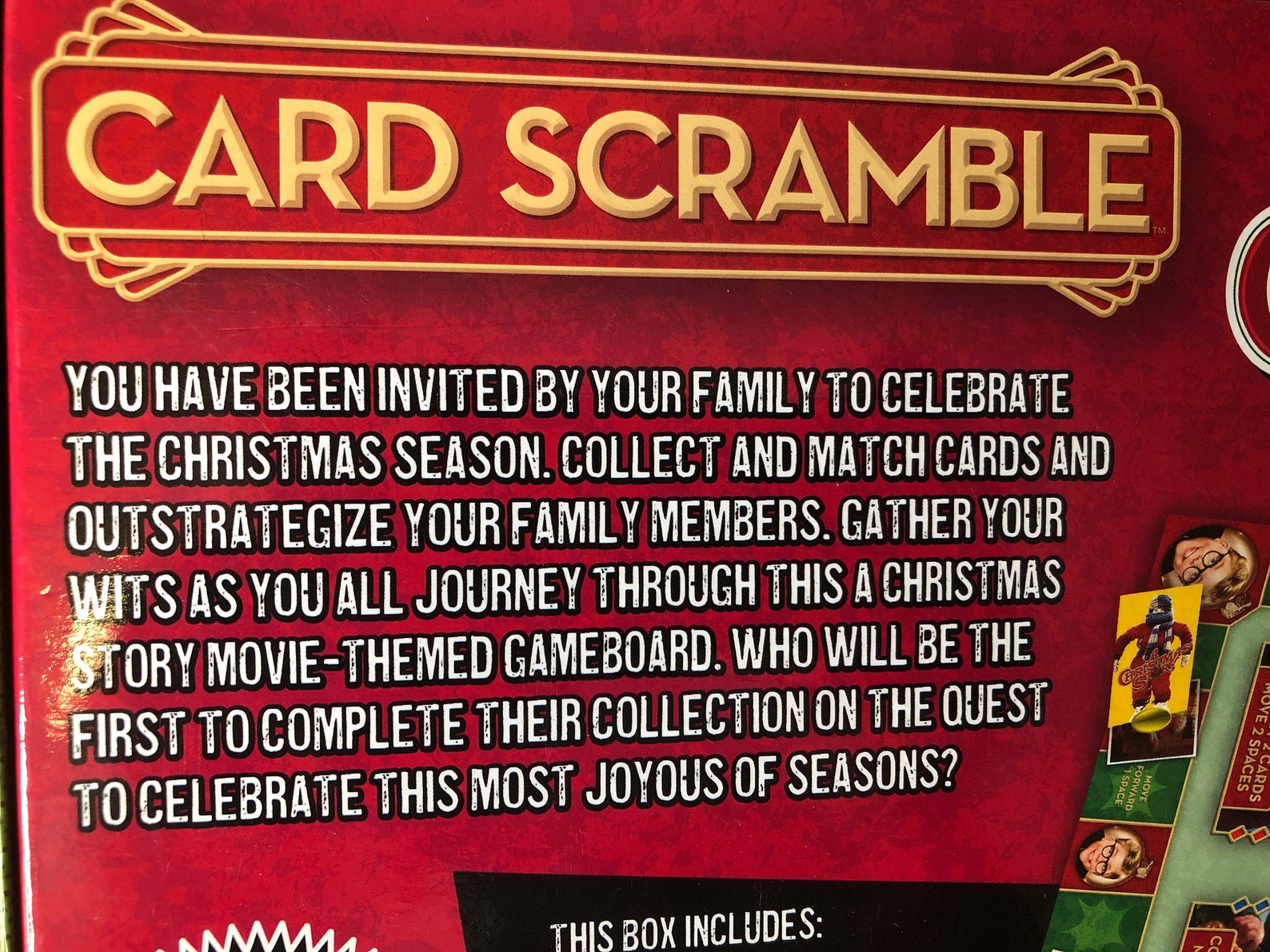 A Christmas Story Card Scramble Strategy Board Game A Game Of a-christmas-story-card-scramble-strategy-board-game-a-game-of