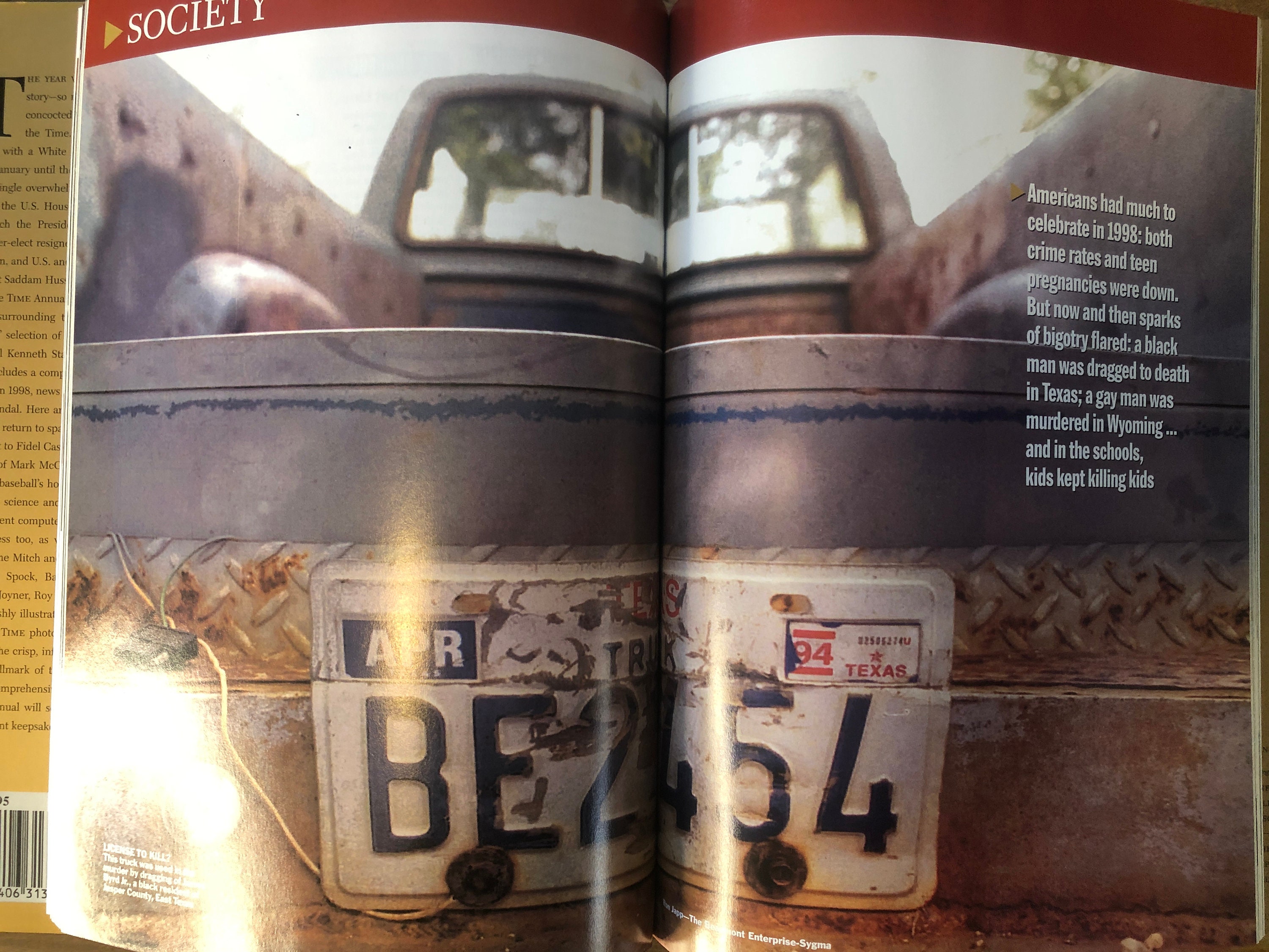 1998: Time Magazine (book) Annual Year in Review - Hardback, 168 Pages ...