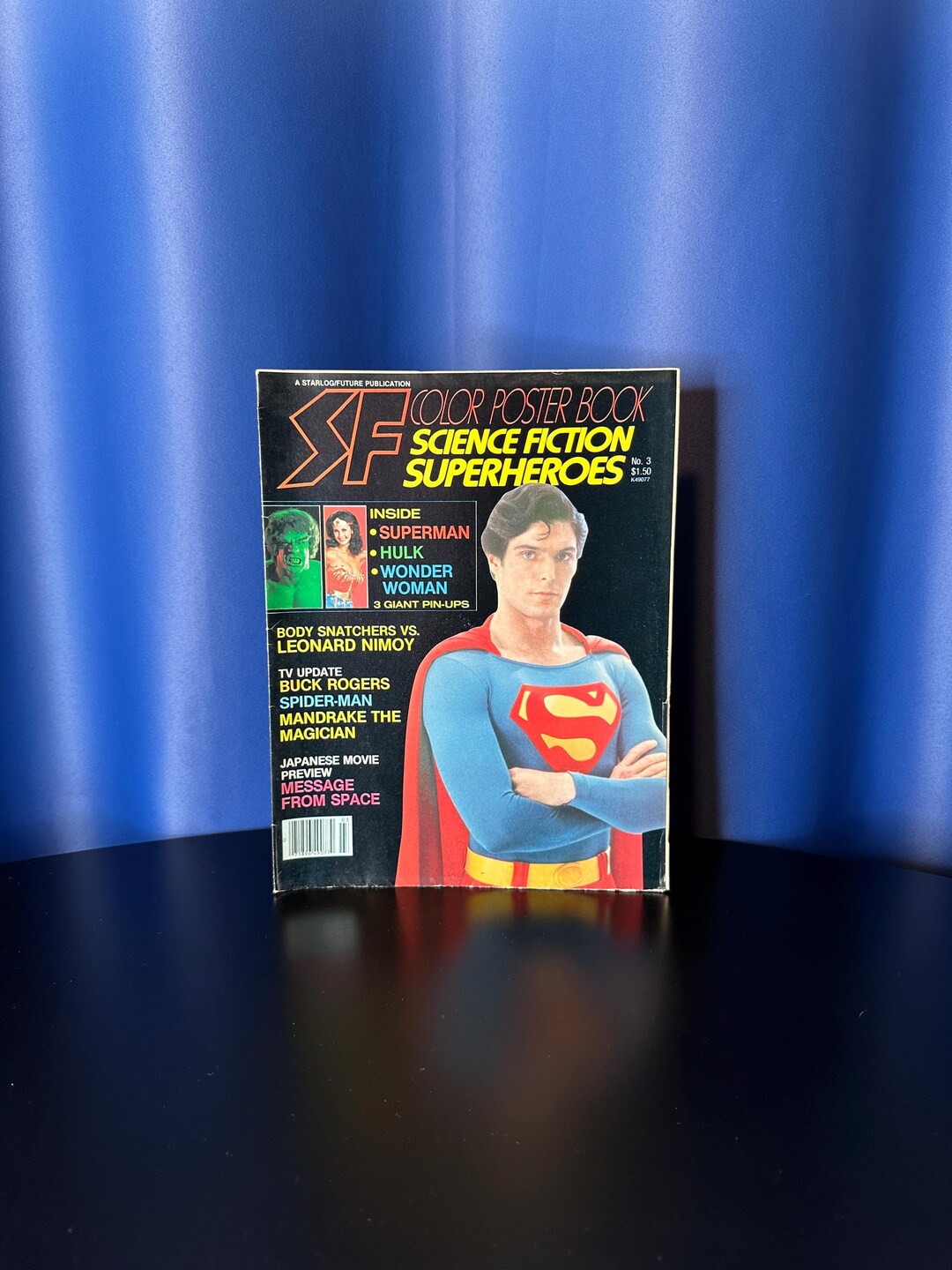 Science Fiction Color Poster Book - Volume 3 - Hulk, Superman, Wonder ...