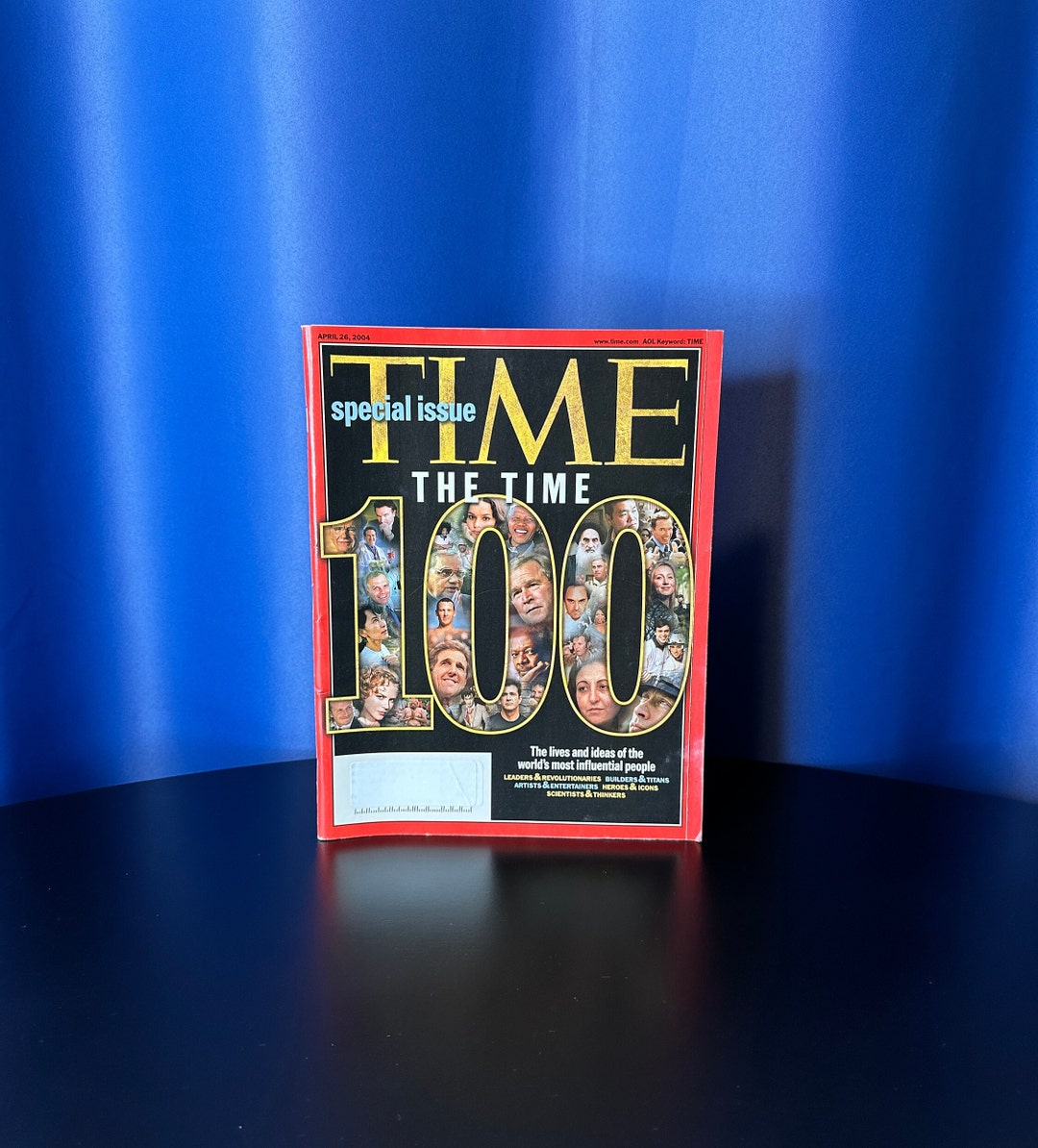 100 World Influential People - Time Magazine - April 26, 2004 - Etsy