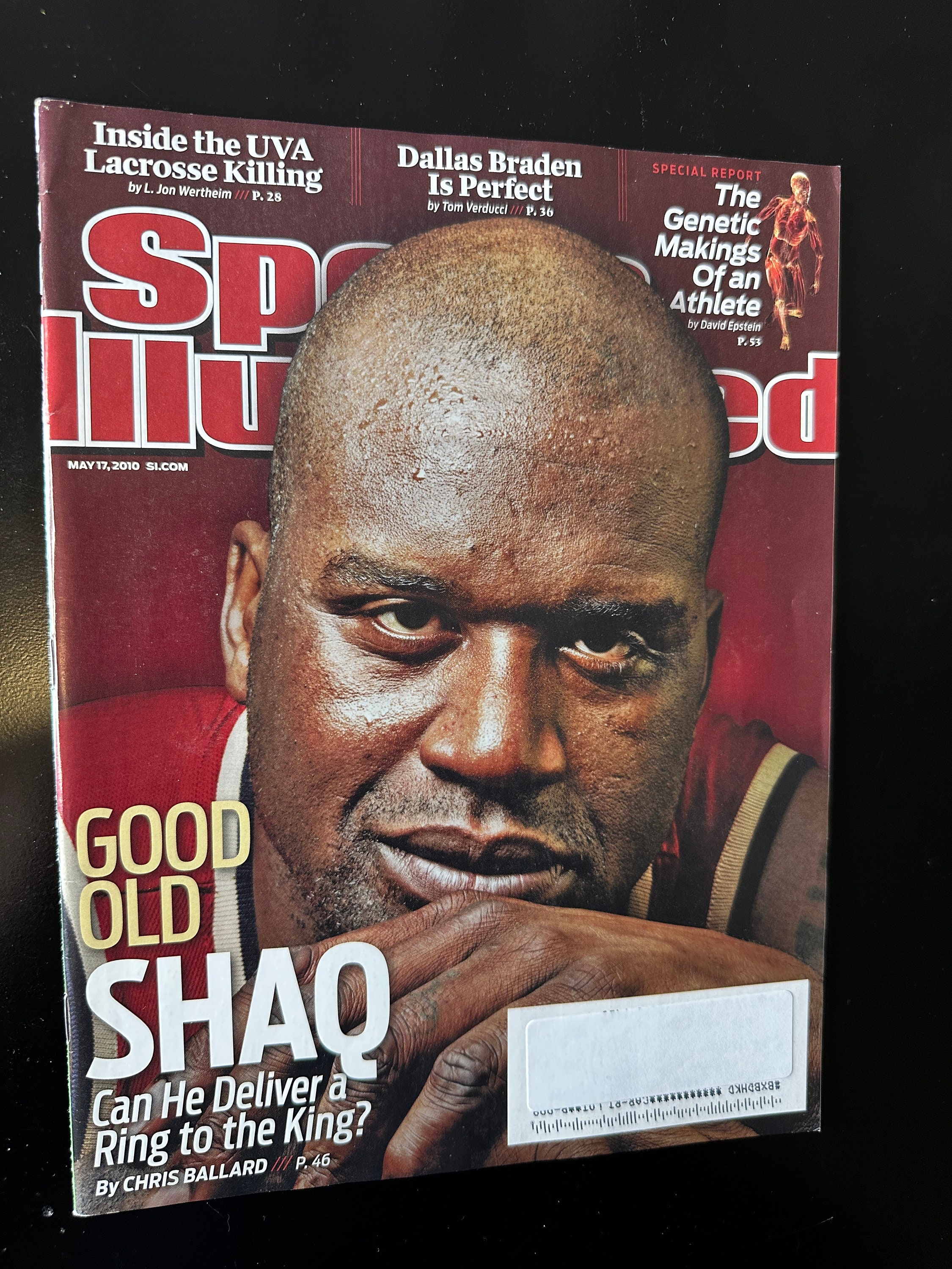 Shaquille O'neal Cover Story Sports Illustrated May 17, 2010 - Etsy