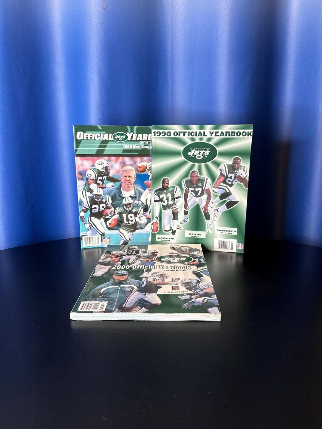 Vintage New York Jets Very Rare Bundle of Three Yearbooks 1998, 1999 ...