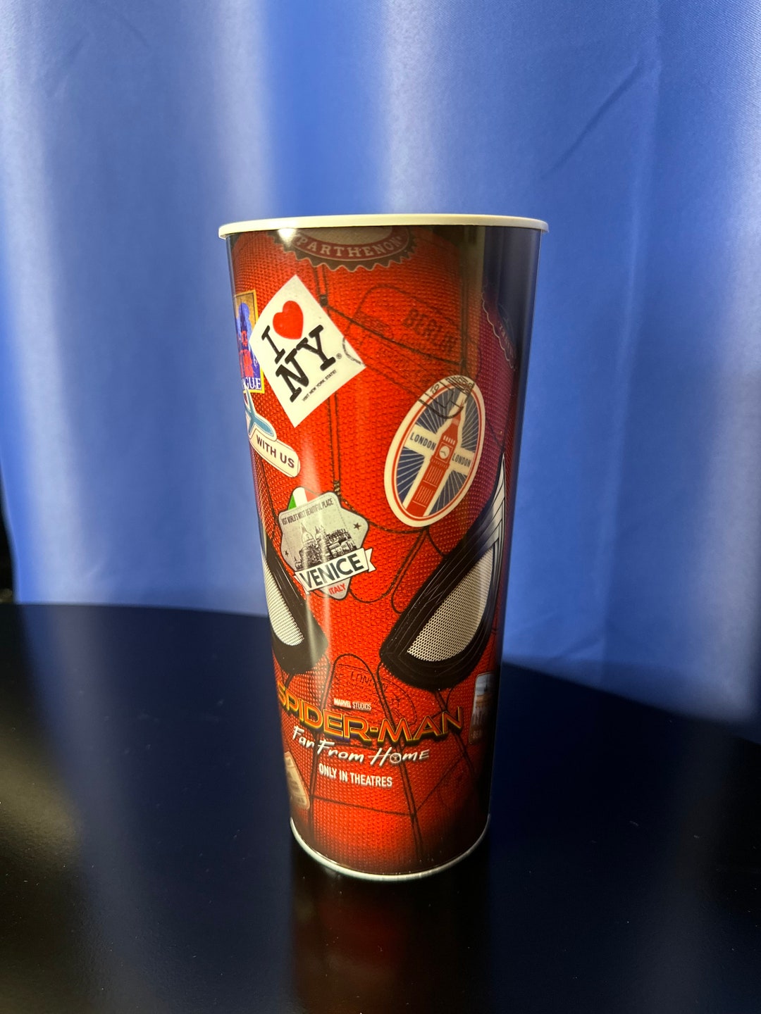 Spider-man Far From Home Movie Cinemas Theatres Marvel Cup Plastic 44oz ...