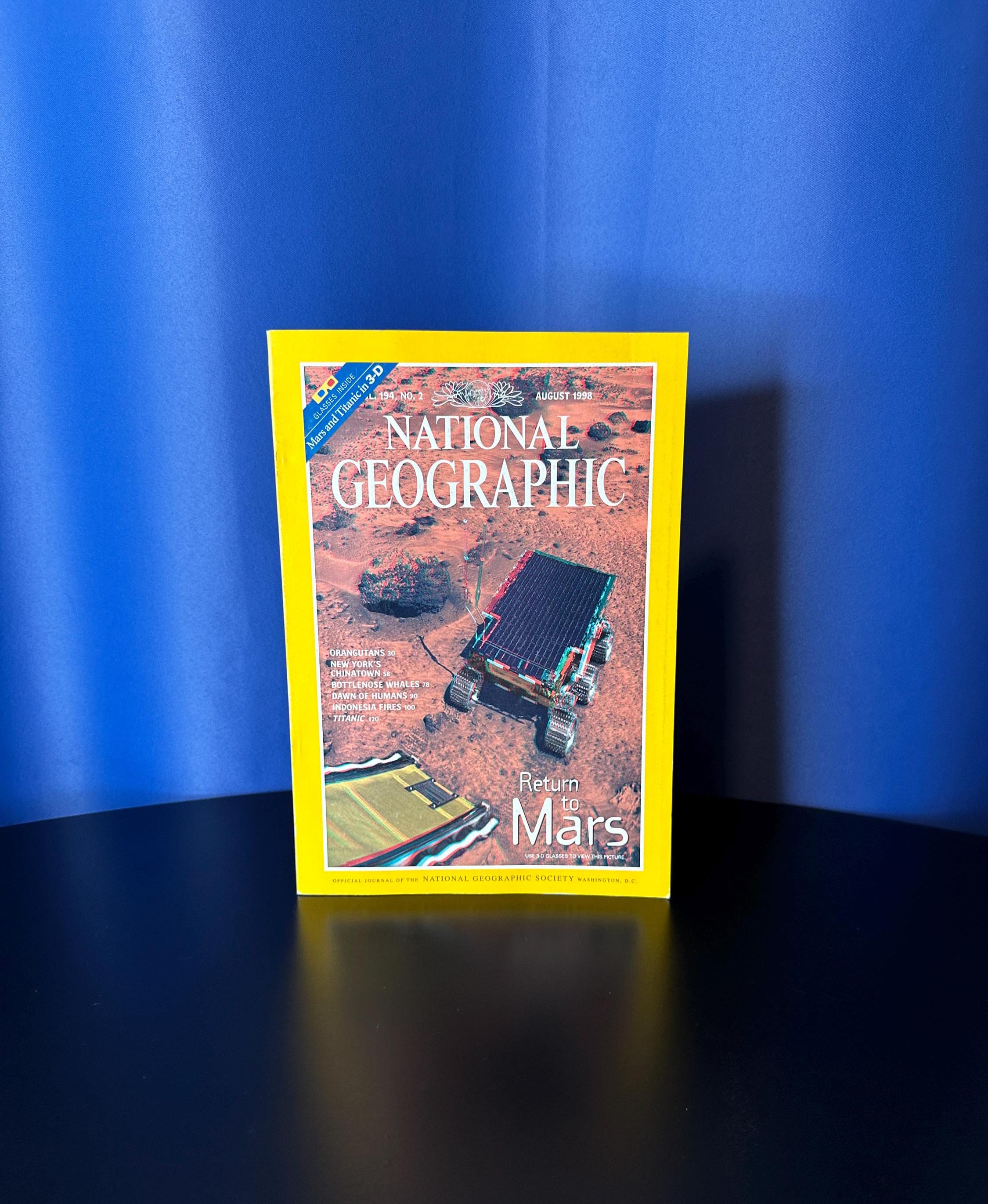 National Geographic - Return to Mars - August 1998 - Etsy