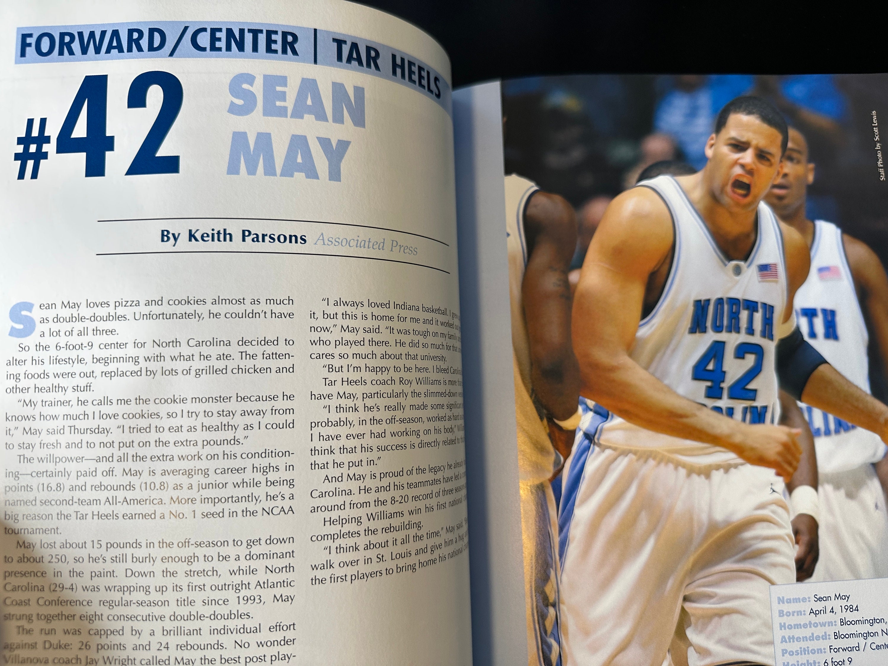 UNC Tar Heels 2005 NCAA Basketball Champions Raleigh News Observer ...