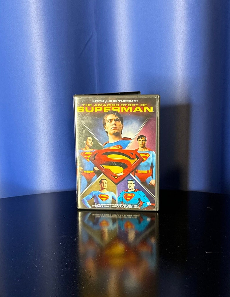 Vintage Superman Documentary DVD - the Amazing Story of Superman DVD - Look up in the Sky! - 110 ...