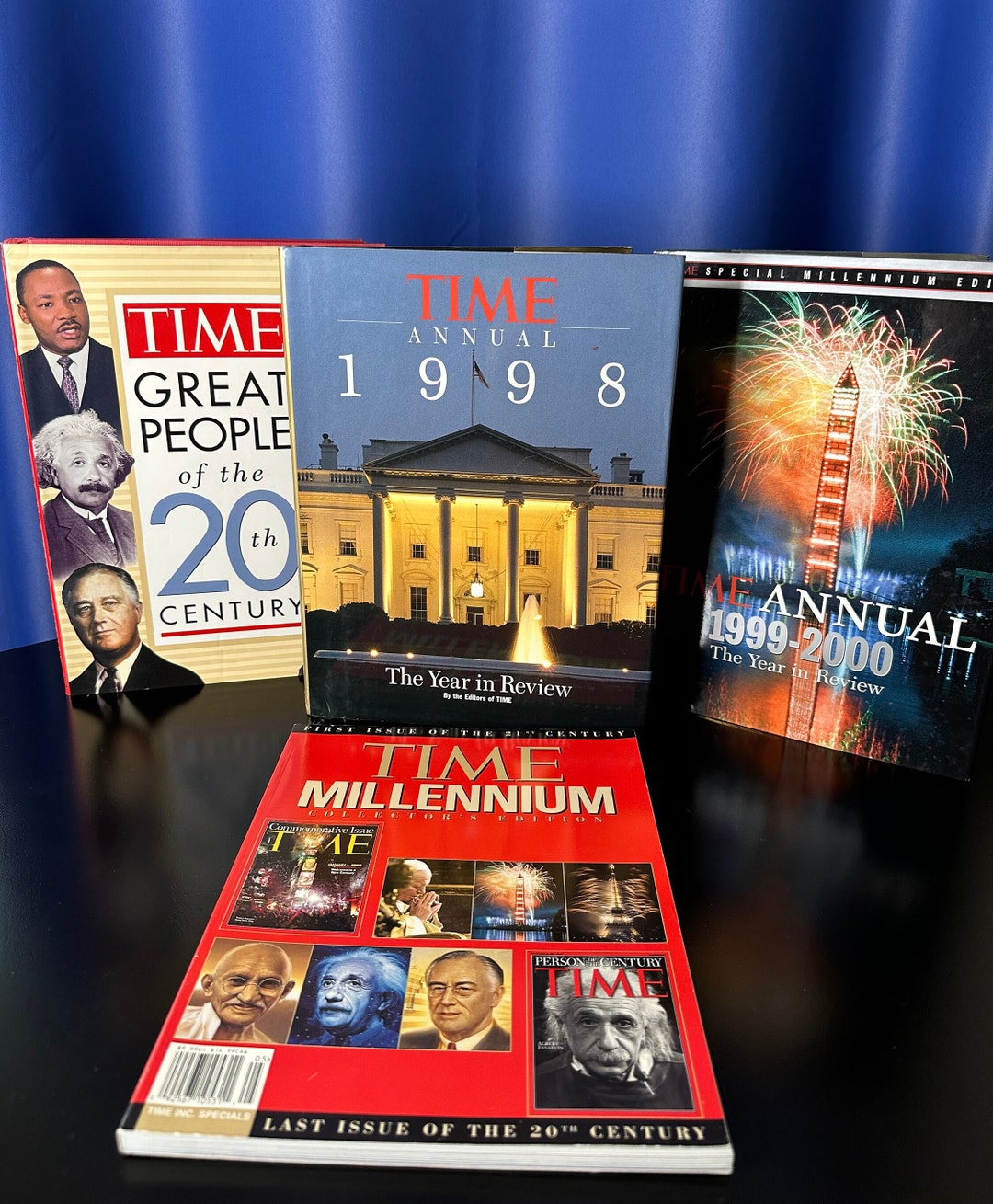 TIME Book Bundle 676 Pages: Time Millennium, Great People of the 20th ...