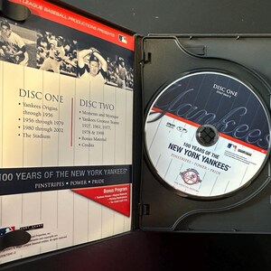 New York Yankees Official History Two Dvds 100 Years of the New York ...