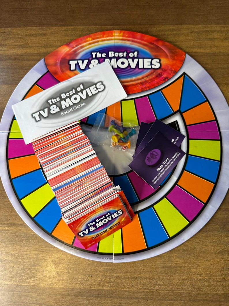 The Best of TV & Movies Trivia Game 1500 Questions 200 - Etsy