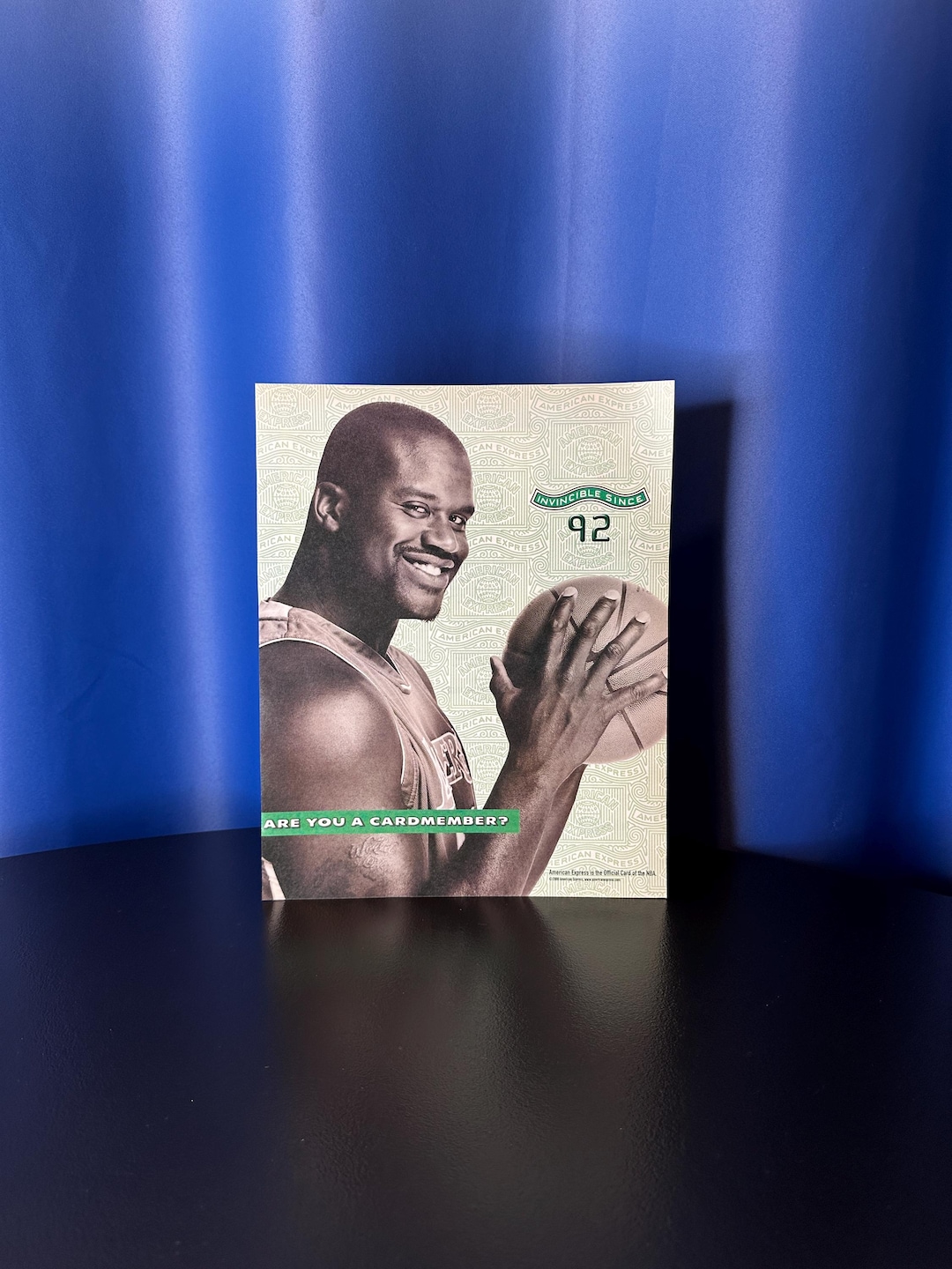 Vintage American Express Print Advertisement - 2000 - Shaquille O'neal ...