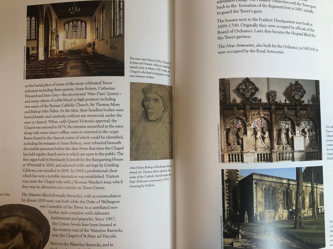The Tower of London Color Softcover Book 52 Pages - Etsy