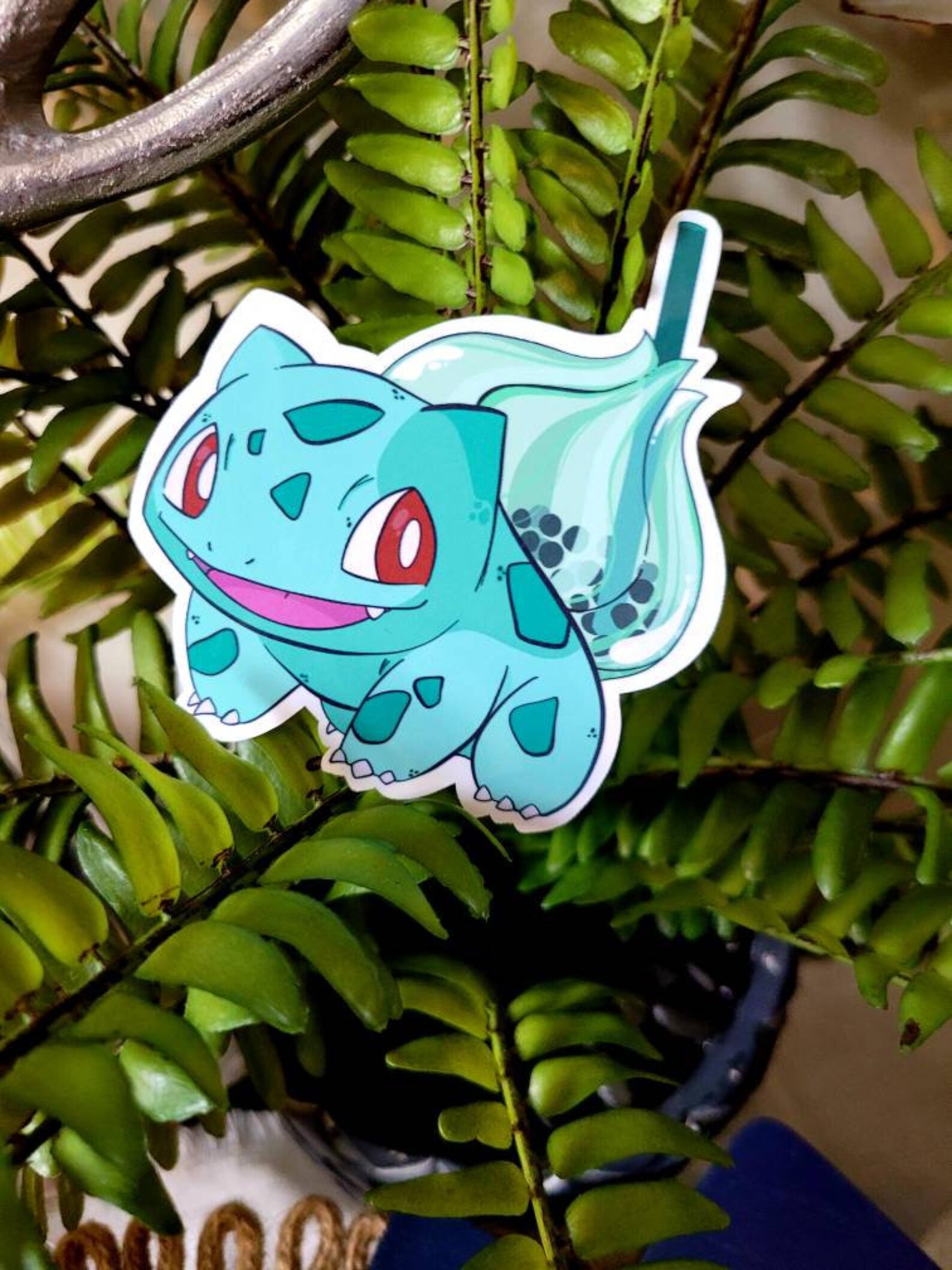 BOBA-SAUR se iluminará cualquier día Pokemon bulbasaur | Etsy