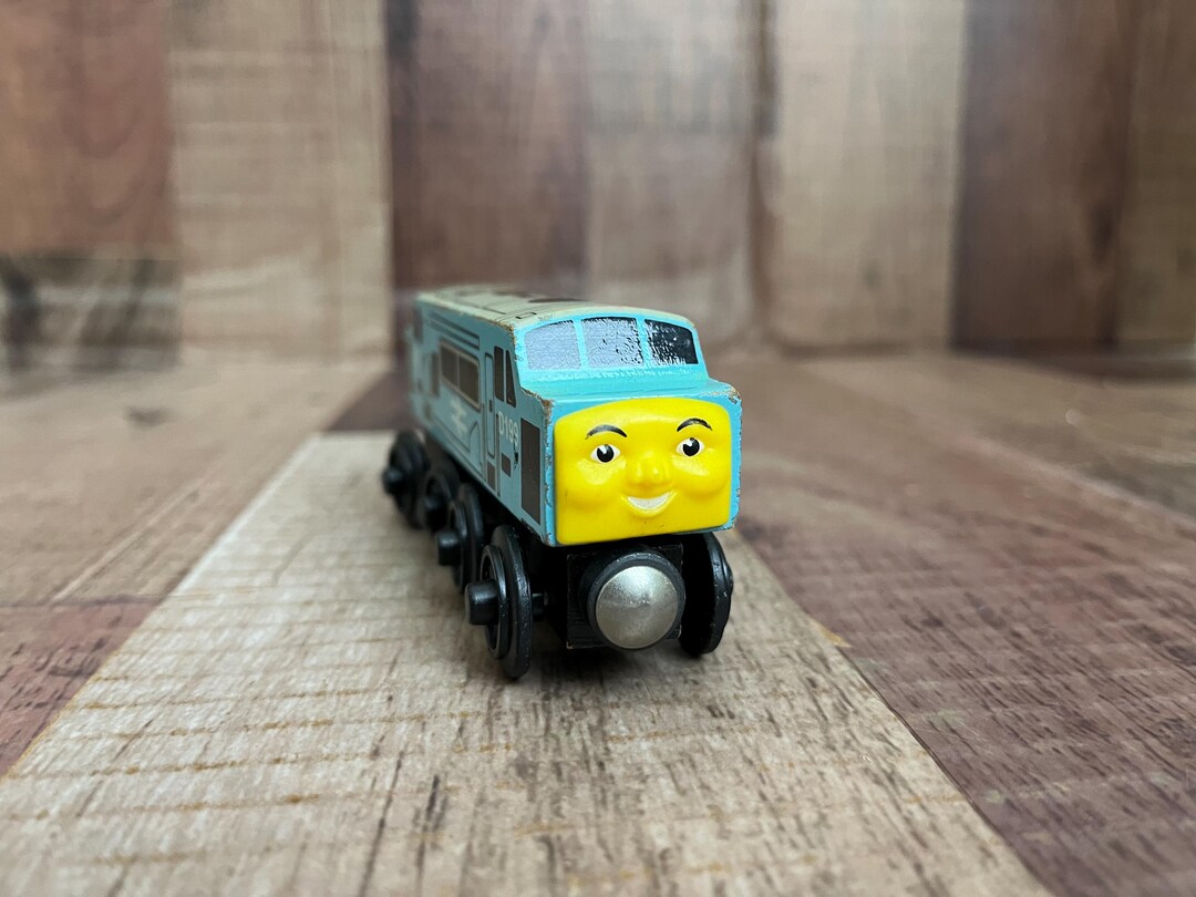 Thomas and Friends Wooden Railway Diesel D199 Tank Engine Train 1996 - Etsy