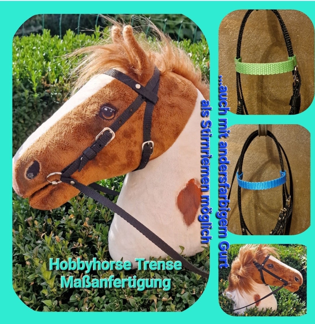 Hobby Horse Western Bridle / Bridle, Simple Bridle With Fixed Reins ...