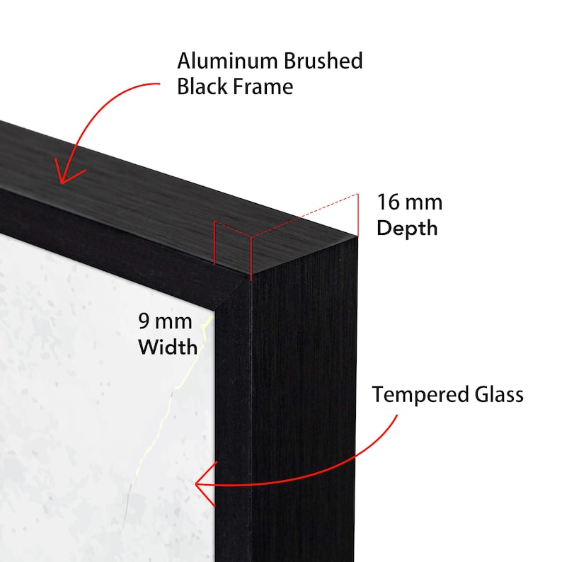 Brushed Metal Picture Frame Set of 2, 8x10 With 5x7 Mat - Etsy