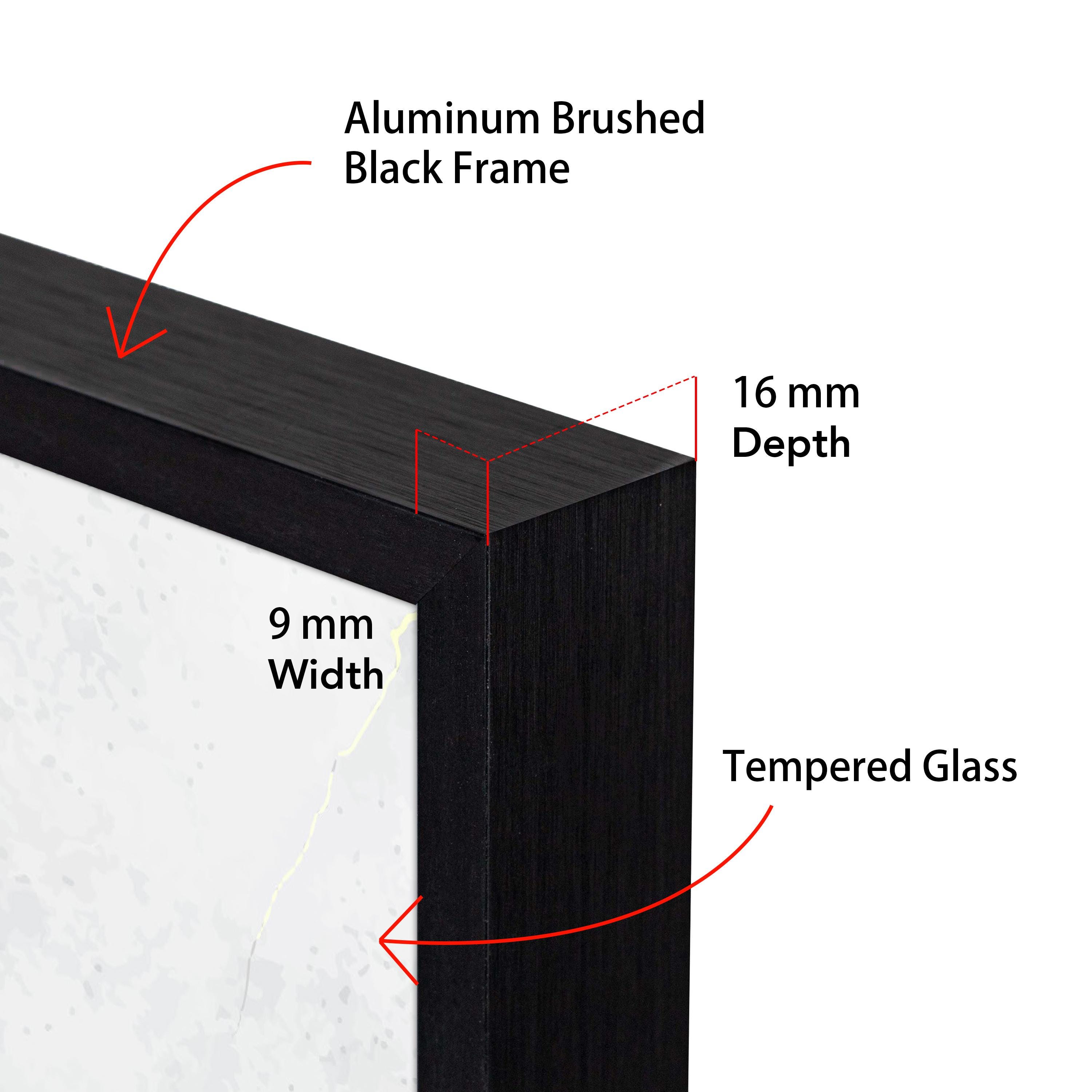 Brushed Metal Picture Frame Set of 2, 8x10 With 5x7 Mat - Etsy