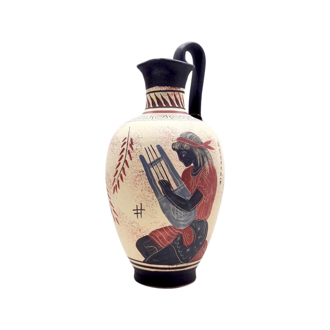 Apollo Aphrodite 2512cm Ceramic Vases Decor Vases Greek Vases Handmade ...
