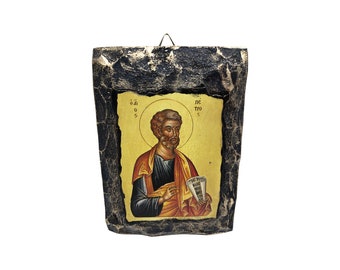 St. Peter Icon - Etsy