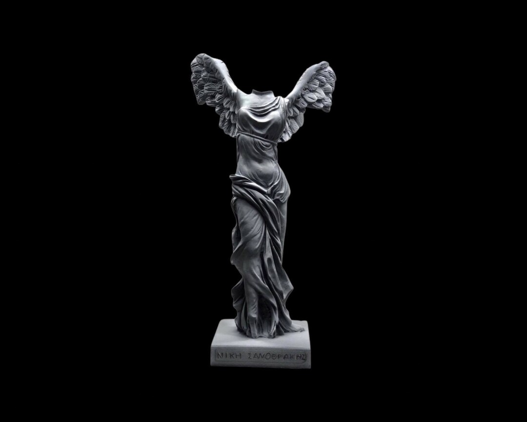Winged Victory of Samothrace Statue | Greek Goddess Nike Replica (28cm ...
