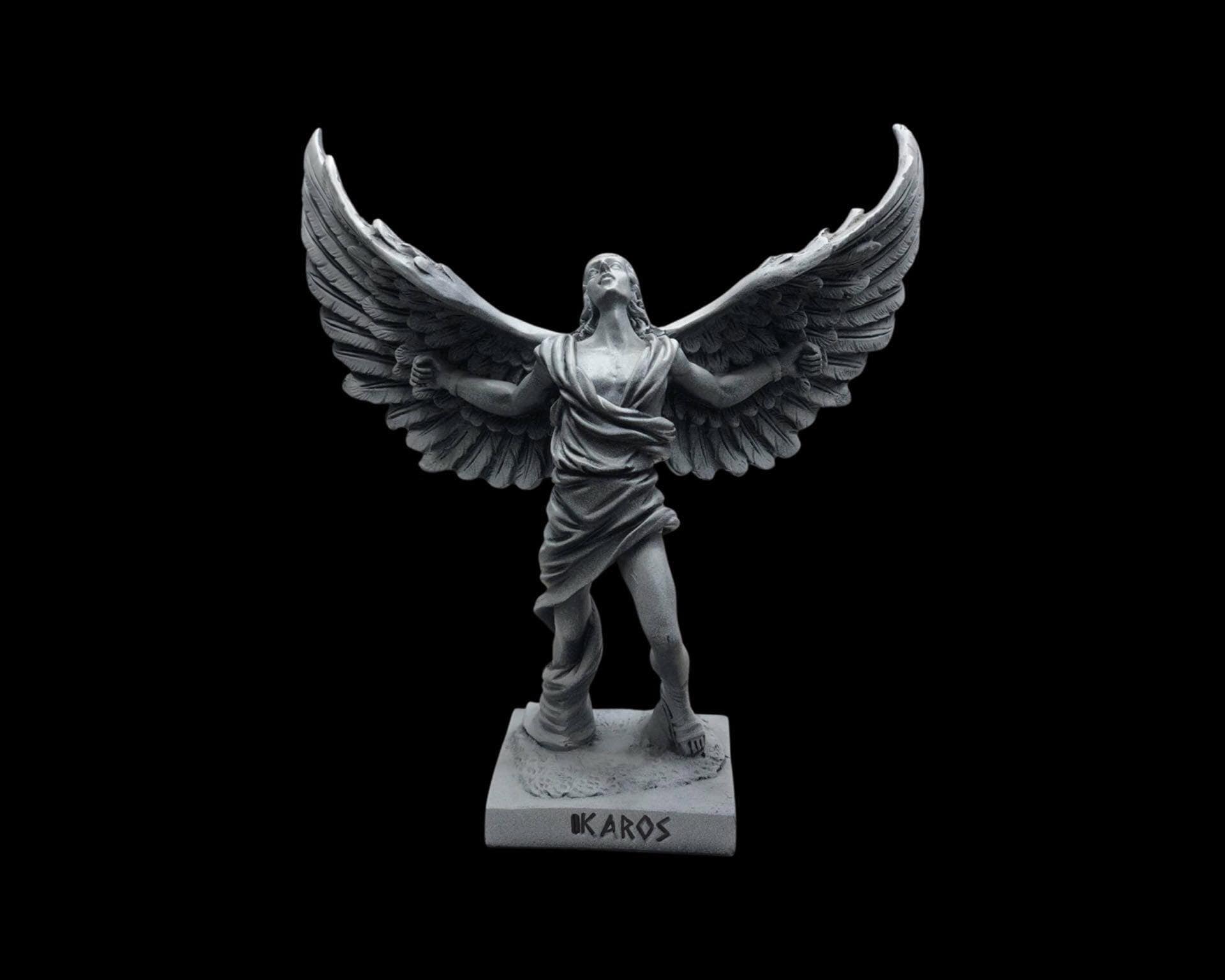 Icarus Falling Statue