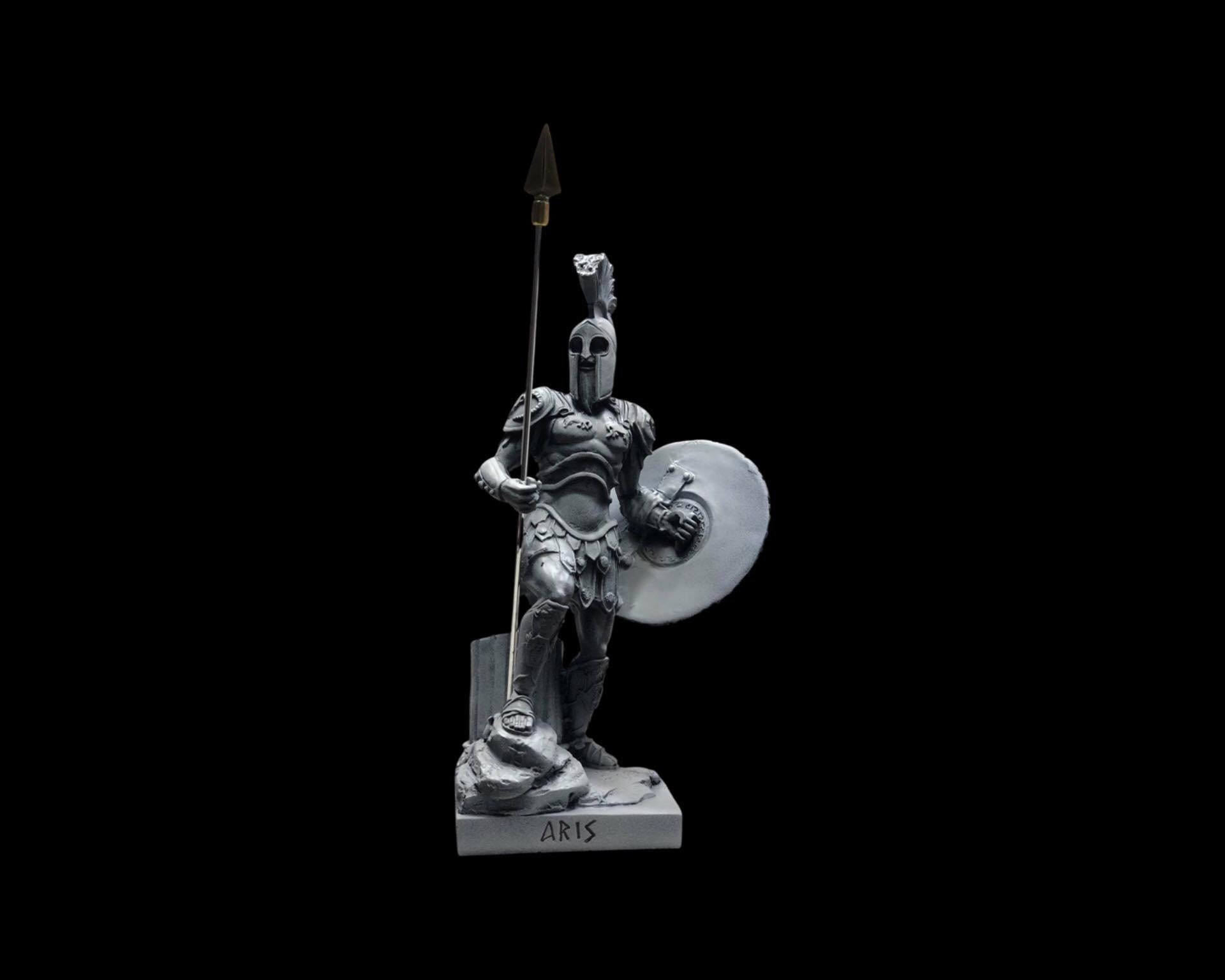 Mars Ares Statue 22 Cm God of War Greek Mythology Greek Statue Ares God ...