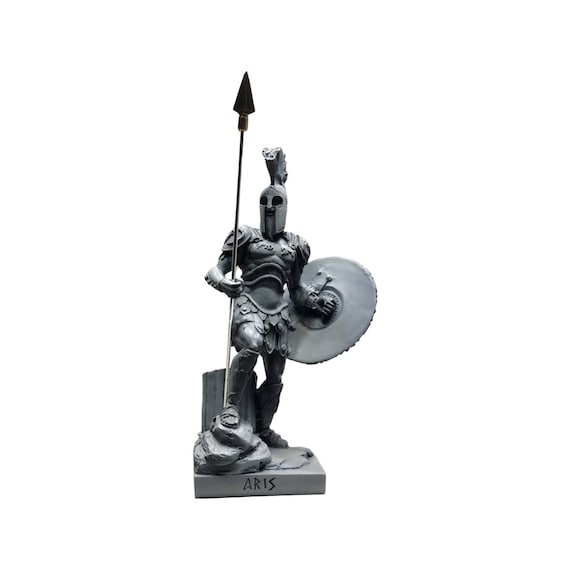 Ares Griekse God Van De Oorlog Standbeeld Ares Sculptuur Oude Griekse
