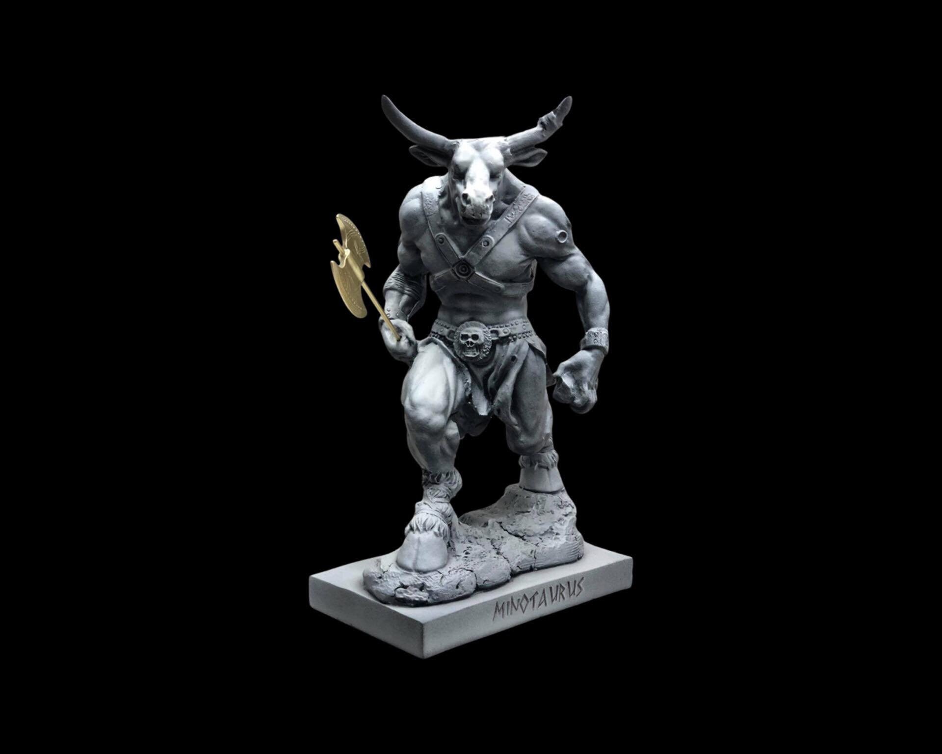 Greek Minotaur Statue