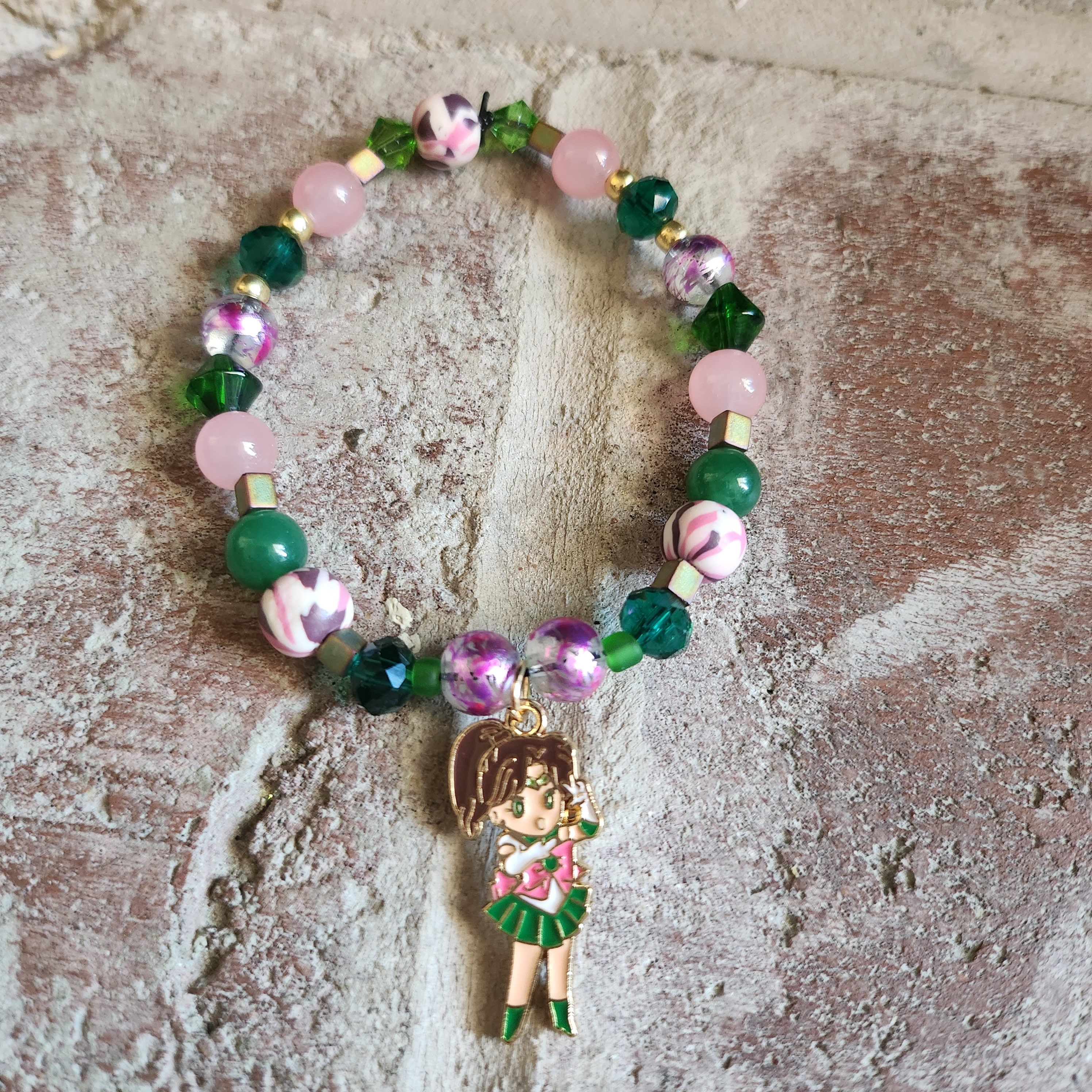 Sailor Scouts | Sailor Moon Inspired Stretchy Beaded Bracelets With ...