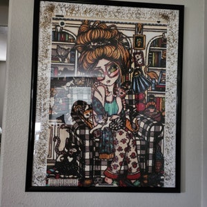 Crazy Cat Lady Diamond Painting Completed Diamond Art - Etsy