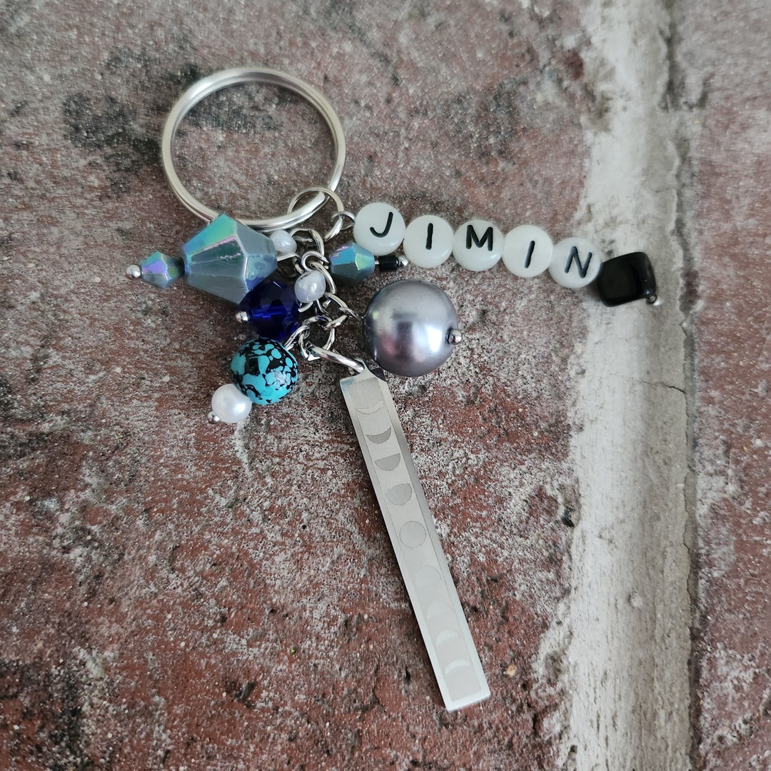 Moon Phases | Jimin of BTS Inspired Keychain/purse Charm With Specialty ...