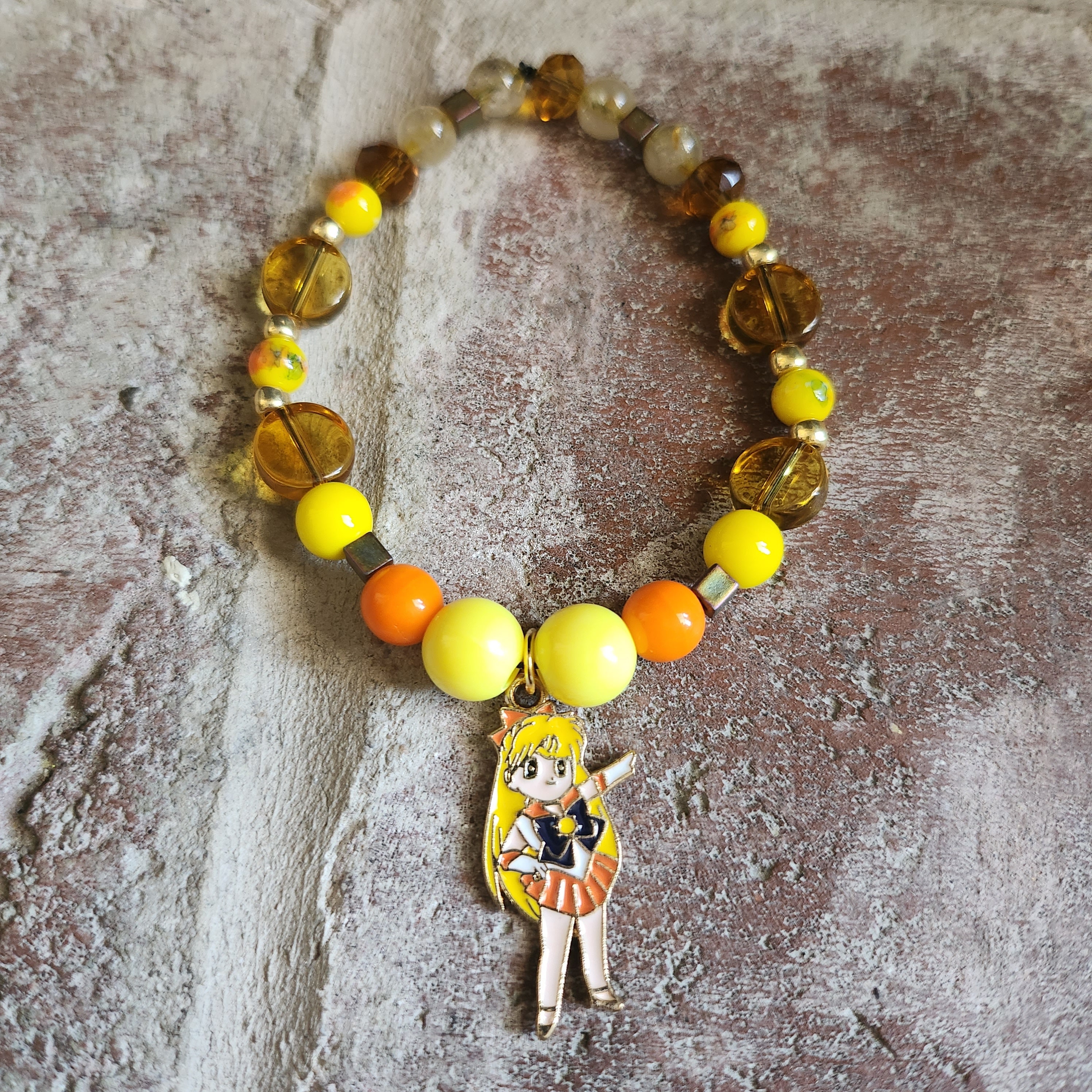 Sailor Scouts | Sailor Moon Inspired Stretchy Beaded Bracelets With ...
