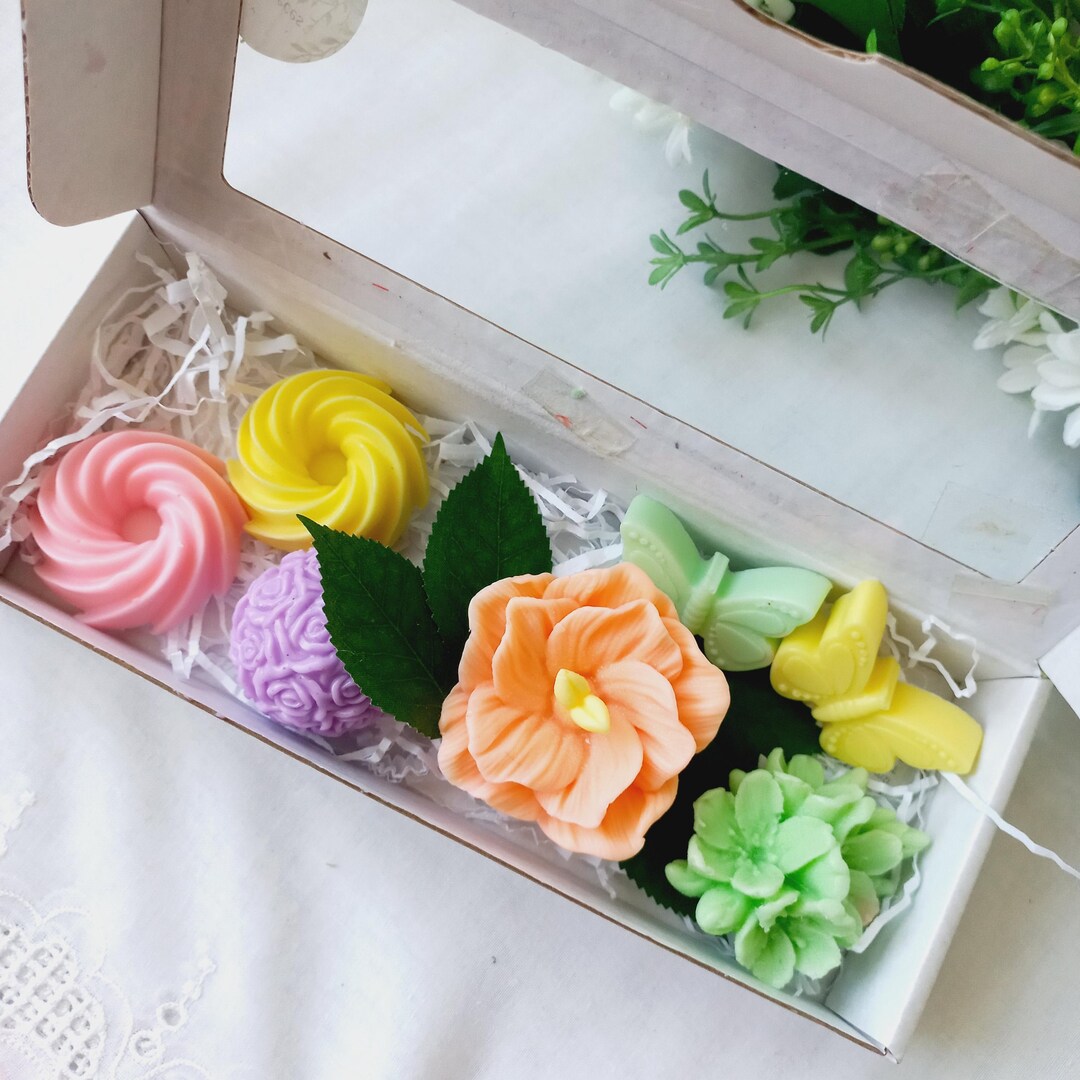 Fragrant Soap Gift Box: Handmade Floral Soap Sets, Ready-made Gift. - Etsy