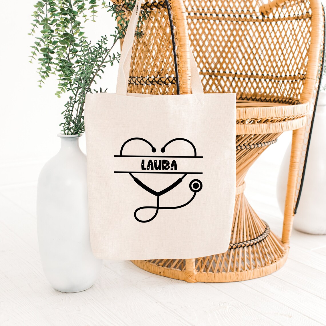 Nurse Tote Bag Personalized Nurse Gift, Gift for Her, Nurse Gift, Gift ...