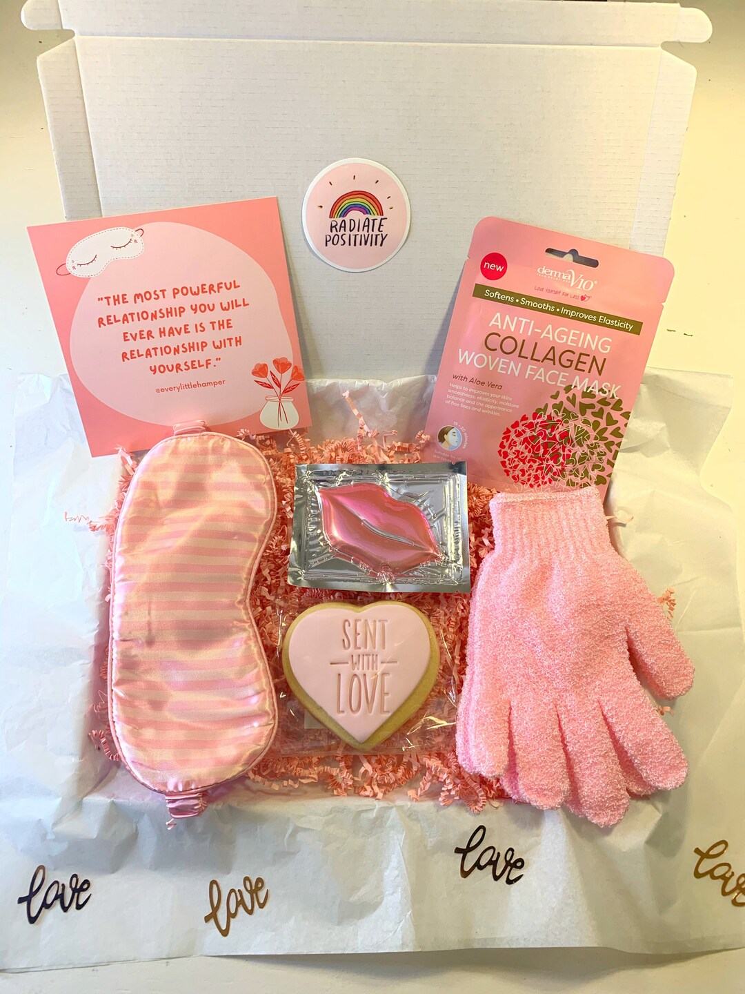 Pamper Care Letterbox Package for Her - Etsy