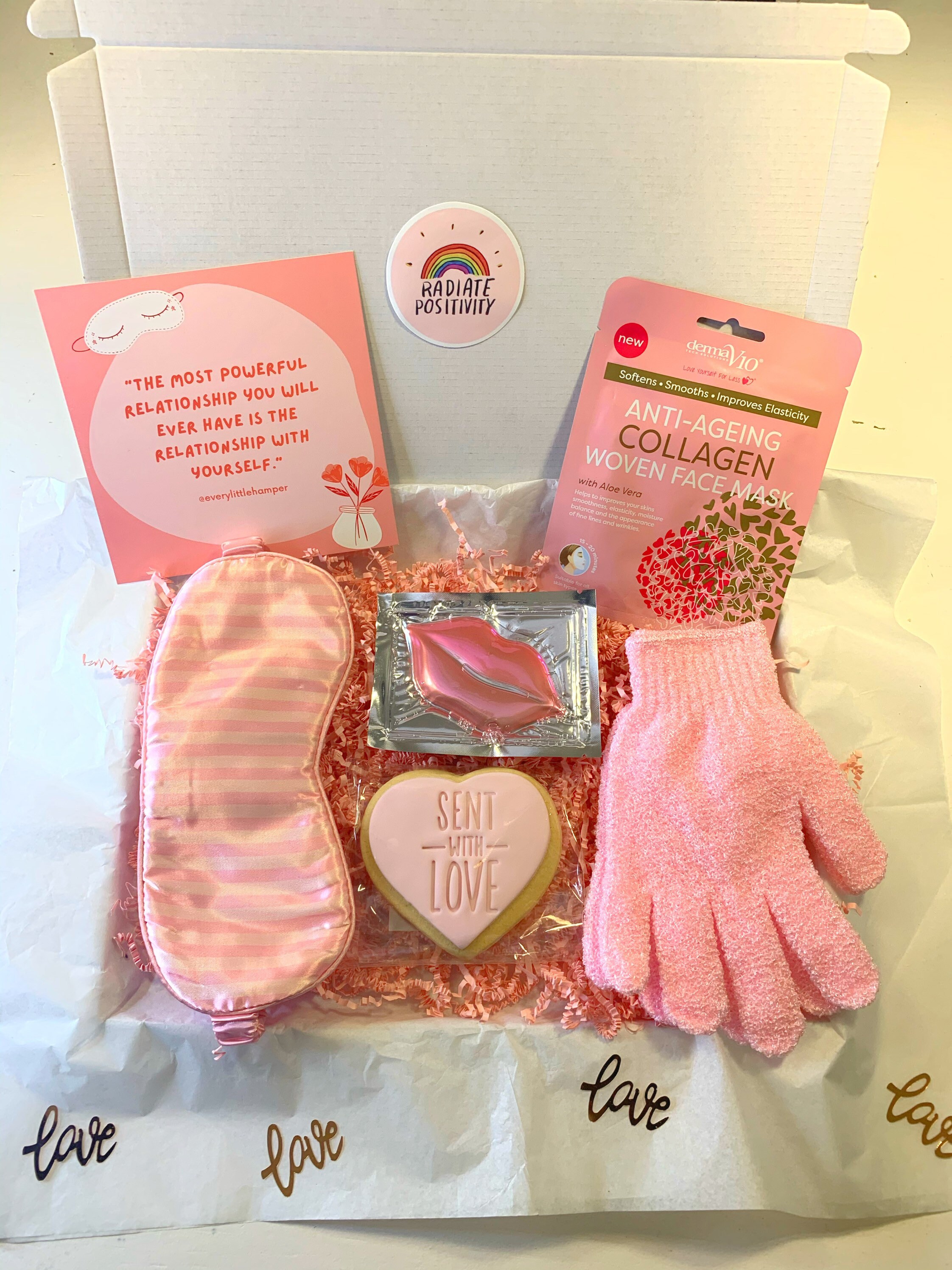 Pamper Care Letterbox Package for Her - Etsy