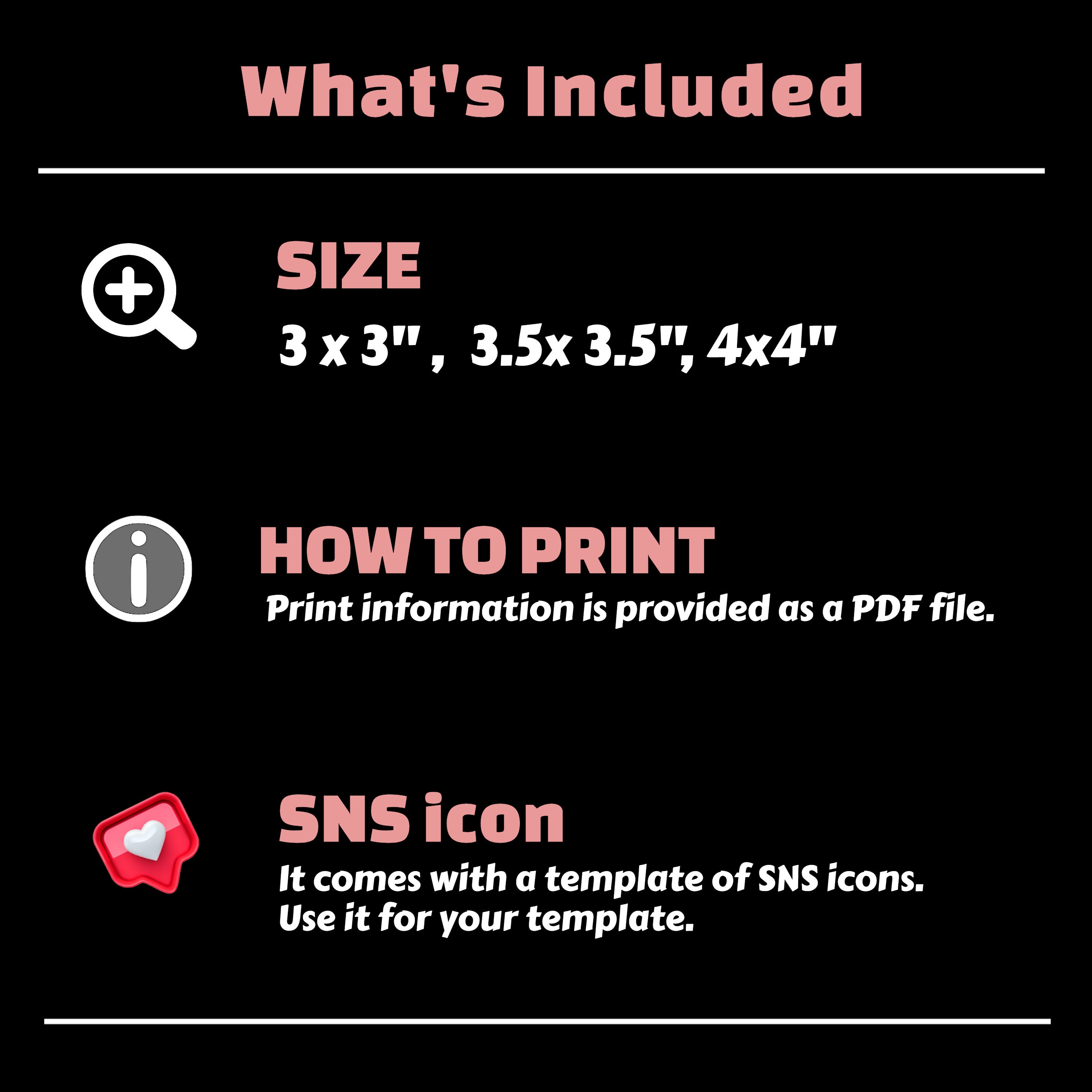 EDITABLE Pastel Round & Square Label Template, DIY Custom Label, Round ...