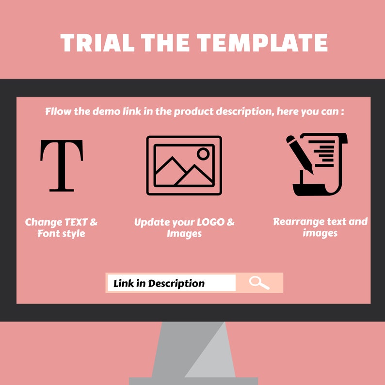 EDITABLE Pastel Round & Square Label Template DIY Custom - Etsy