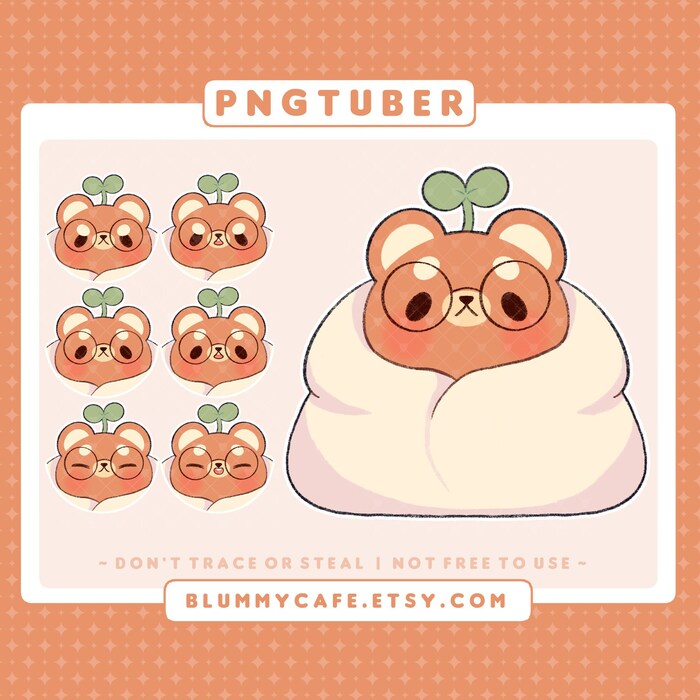 Simple Vtuber Avatar - Etsy