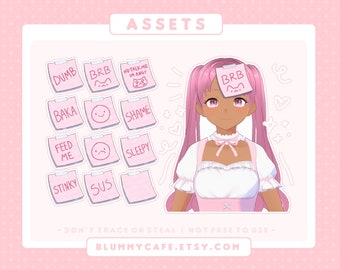 Sticky Note Vtuber - Etsy
