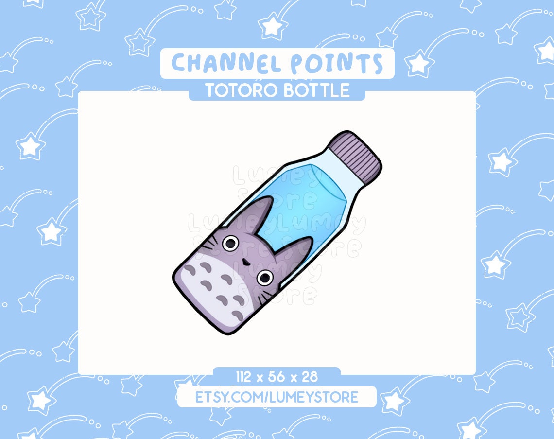 1x Cute Hydrate Water Bottle Channel Points Emote - Etsy
