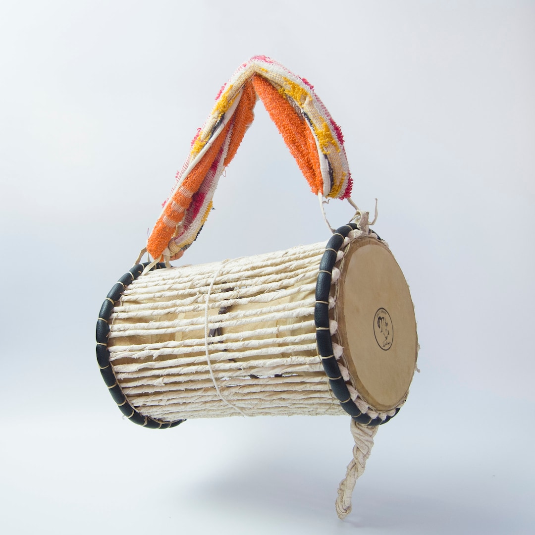 Authentic Nigerian Talking Drum gan-gan With Beater and - Etsy