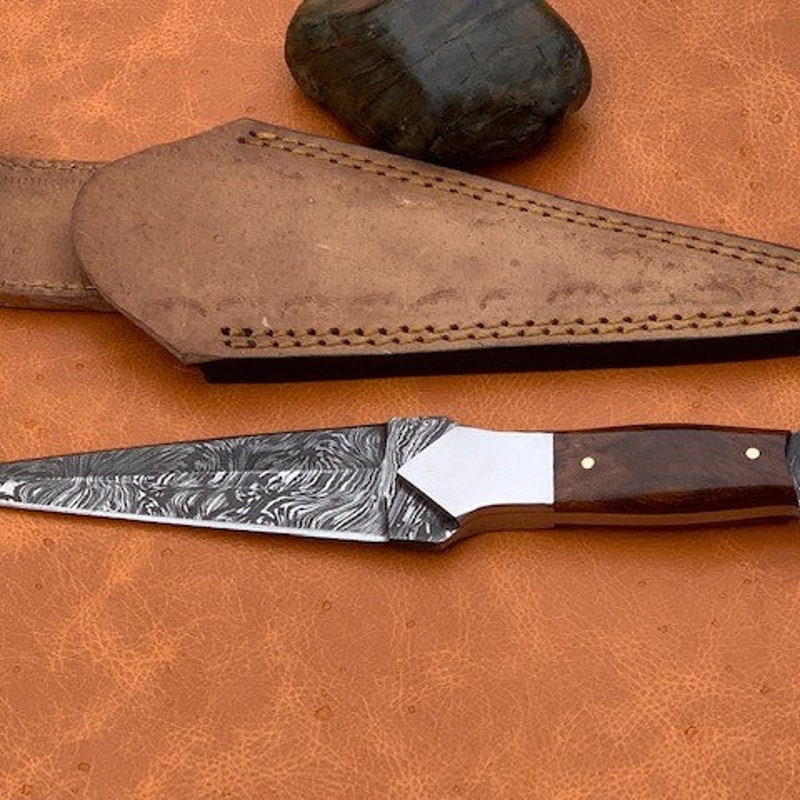Damascus Dagger - Etsy