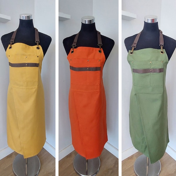 Pottery Apron Split Leg - Etsy