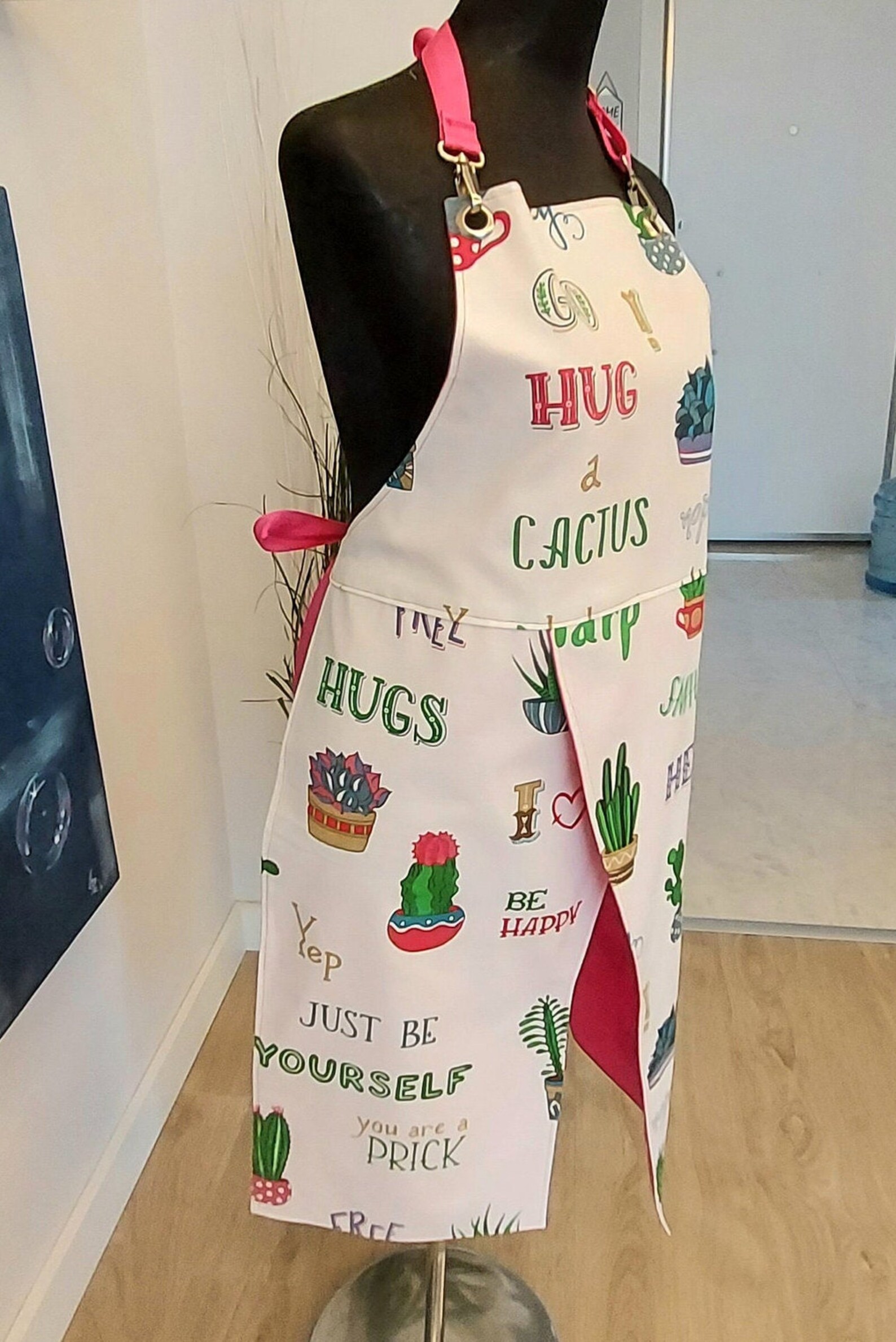 Split Leg Florist Apron Cactus Lover Gift Succulent Gift - Etsy