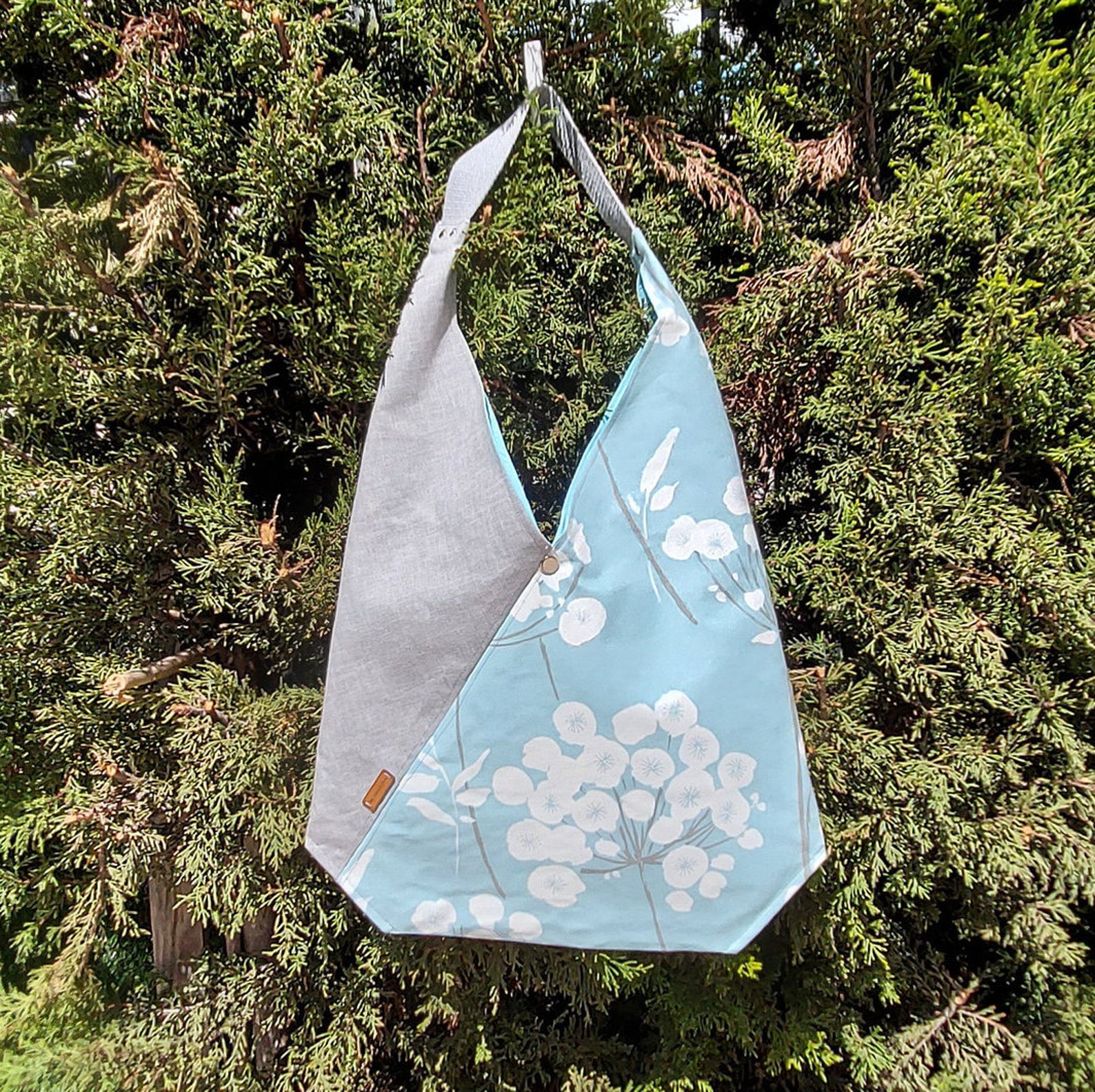 Japanese Origami Bag Japan Triangle Purse Large Hobo Bag | Etsy