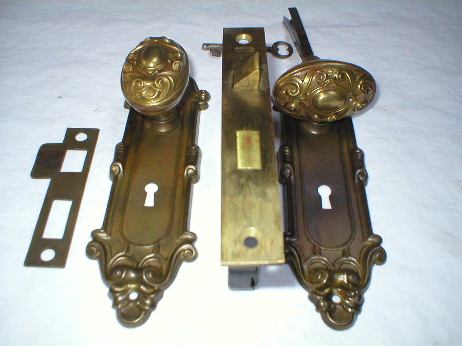 Antique Victorian Era Door Hardware - Etsy