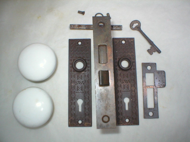 Antique Victorian Era Door Hardware - Etsy