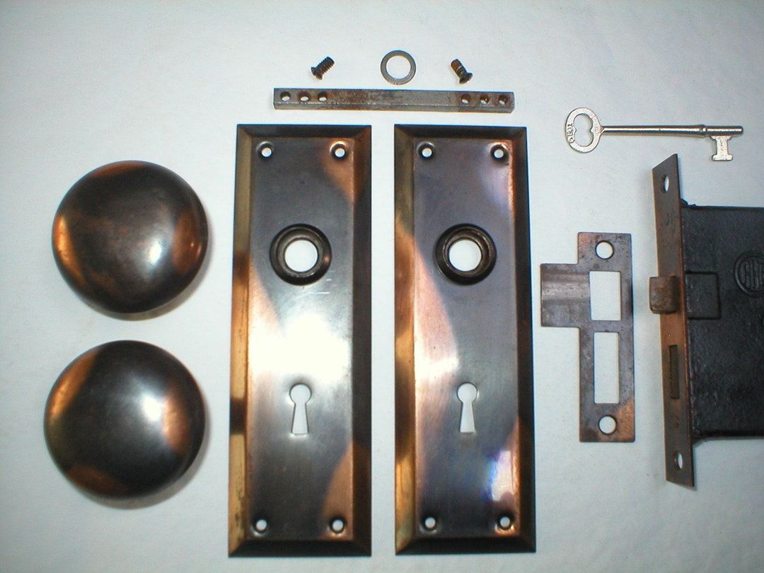 Antique Craftsman Era Door Hardware - Etsy
